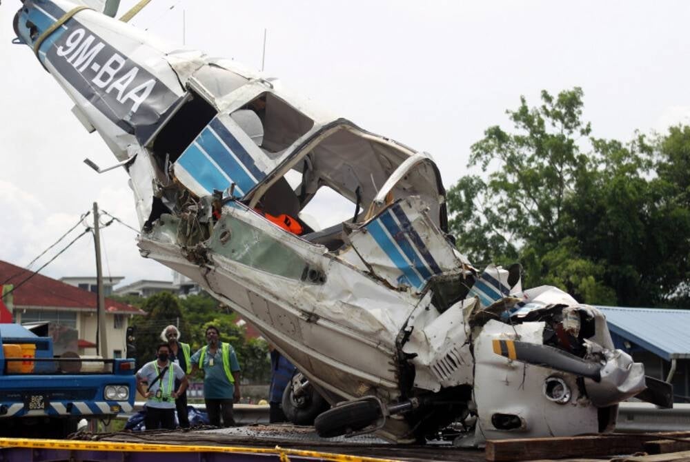Perak govt awaiting report on light aircraft crash in Sungai Rokam