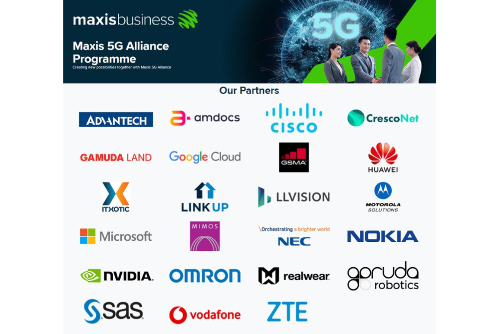 Maxis expands 5G Alliance partners