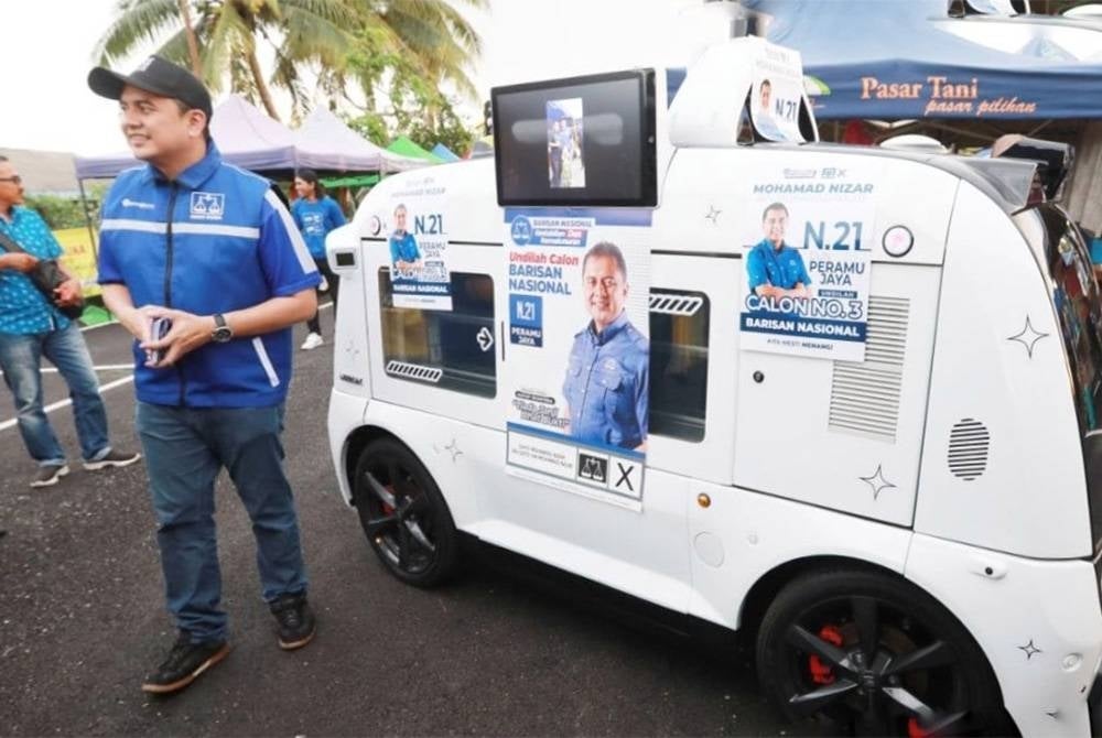 GE15: Nizar uses remote-controlled vehicles for his campaign