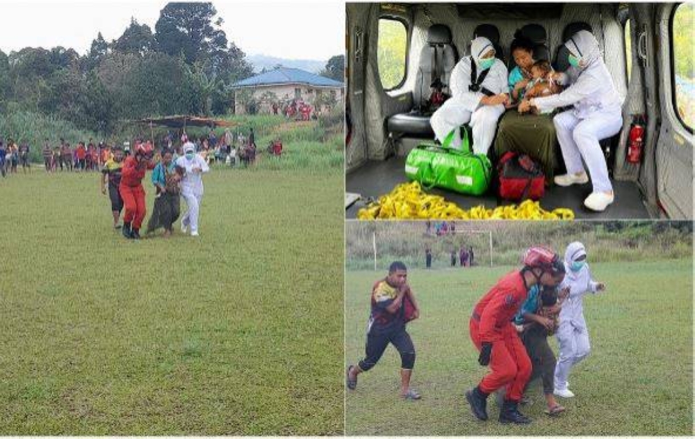 Fire Dept conducts Medevac for Orang Asli girl to hospital - Sinar Daily