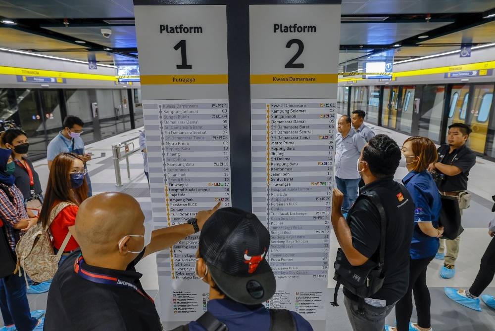MRT Putrajaya Line Phase Two expected to reduce traffic congestion ...