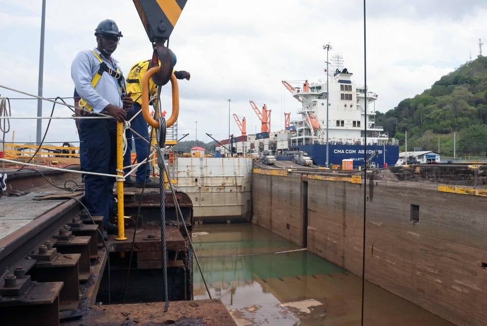 Panama Canal maintenance work aims to extend its life by a century ...