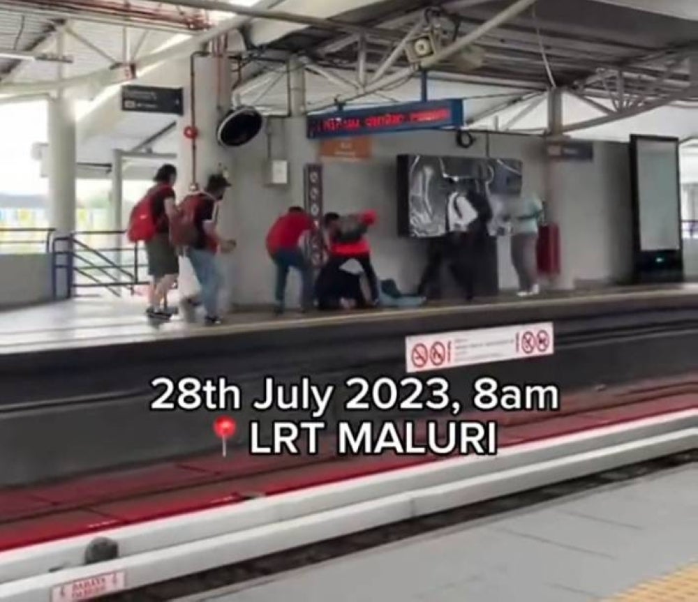 Cops tracking down man who trespassed Maluri LRT station, molested ...