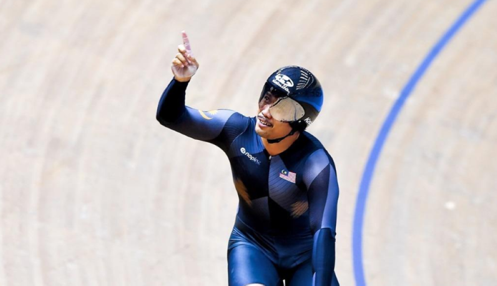 Fadhil Zonis fails in bid to make 1km time trial final