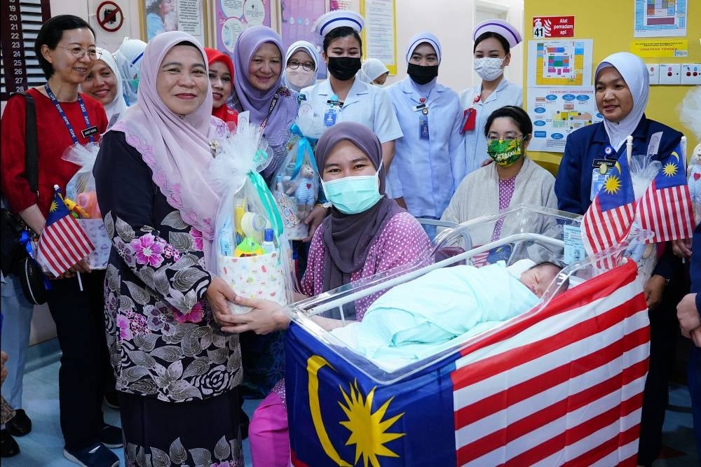 Five Merdeka babies born at Putrajaya Hospital - Sinar Daily
