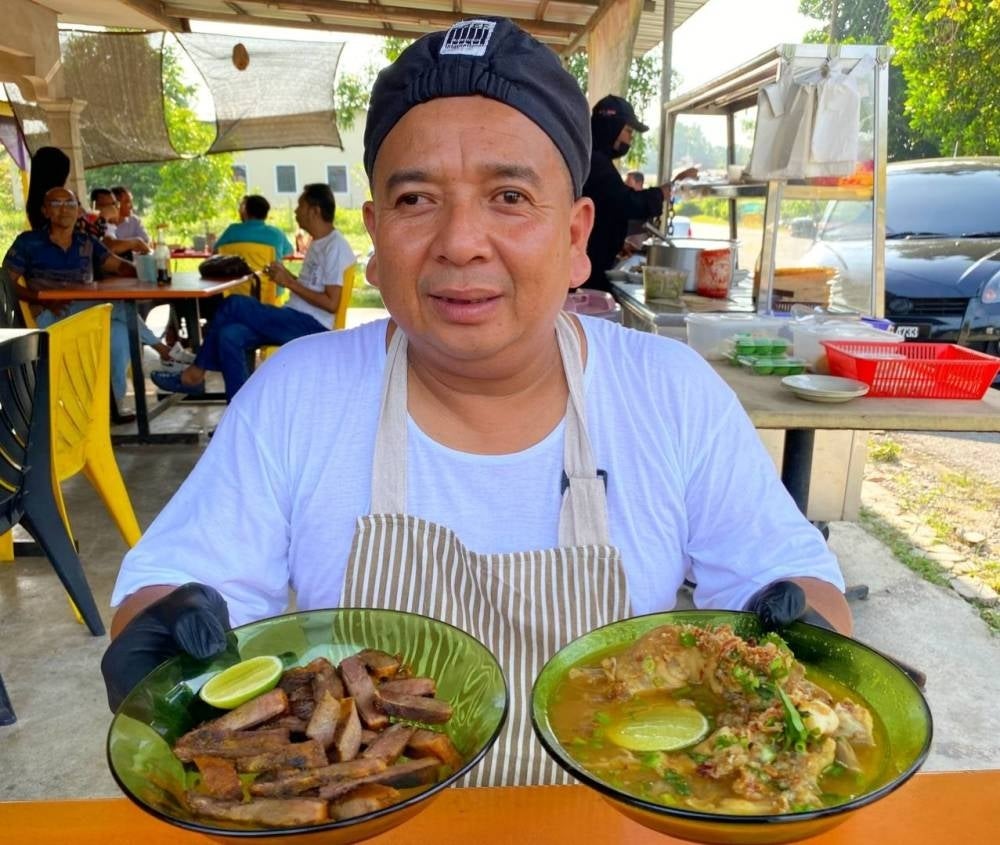 Unique breakfast: Fancy some rice with cow's tongue, testicles? - Sinar ...