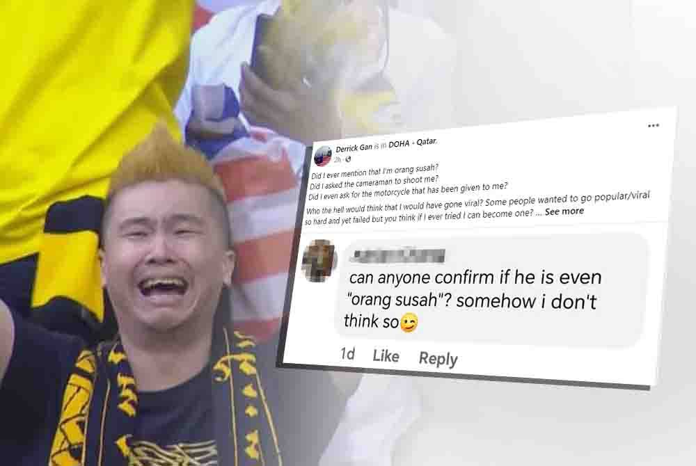 'Did I ask for the motorcycle that was given to me?' - Derrick Gan ...