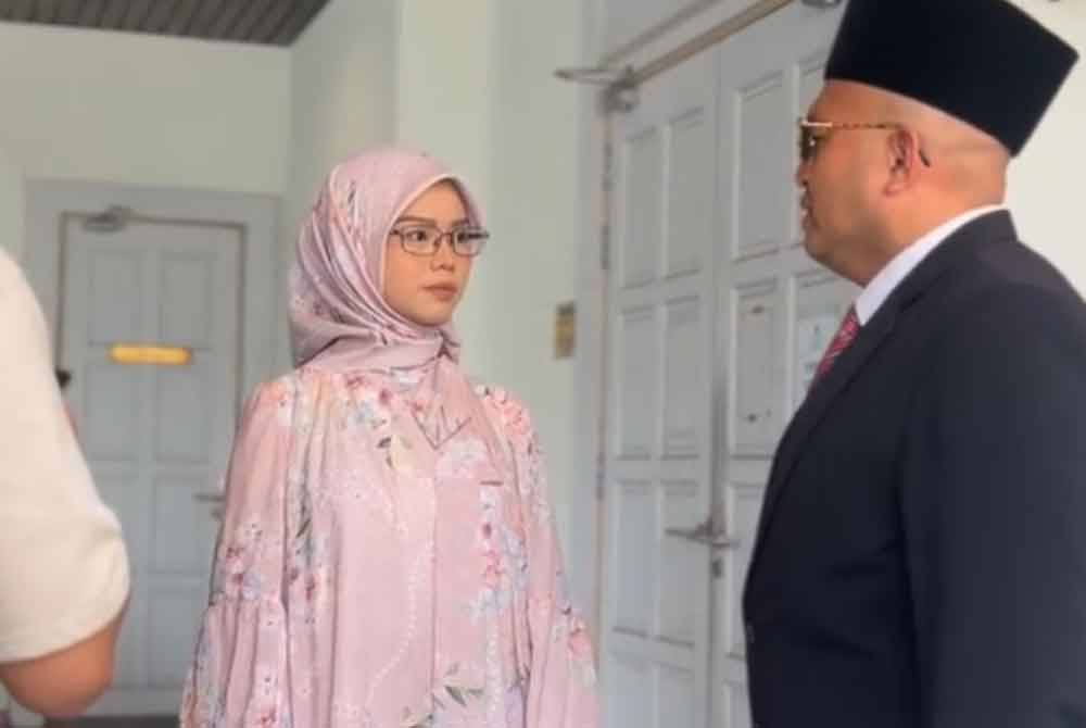 Bella Astillah files for divorce from Aliff Aziz again - Sinar Daily