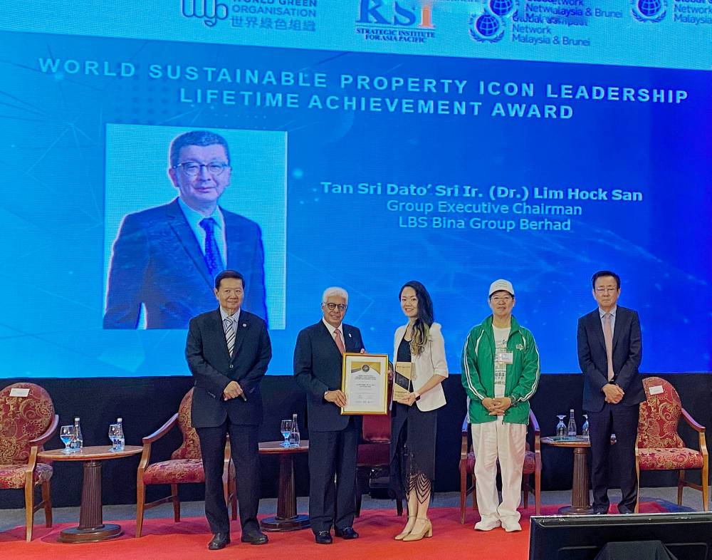 LBS honoured with 2024 World Sustainable Property Icon Leadership ...