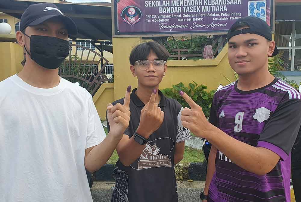 Sungai Bakap by-election: Young voters choose to come early - Sinar Daily