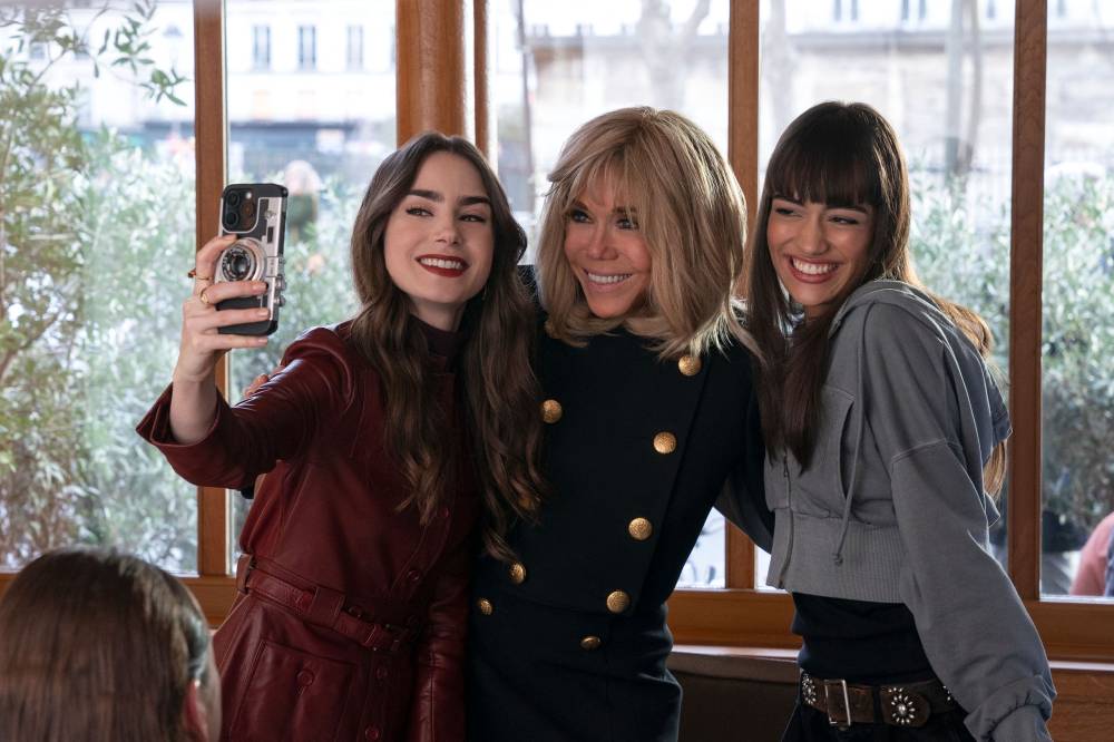 France's first lady makes cameo in new 'Emily in Paris' episode - Sinar ...