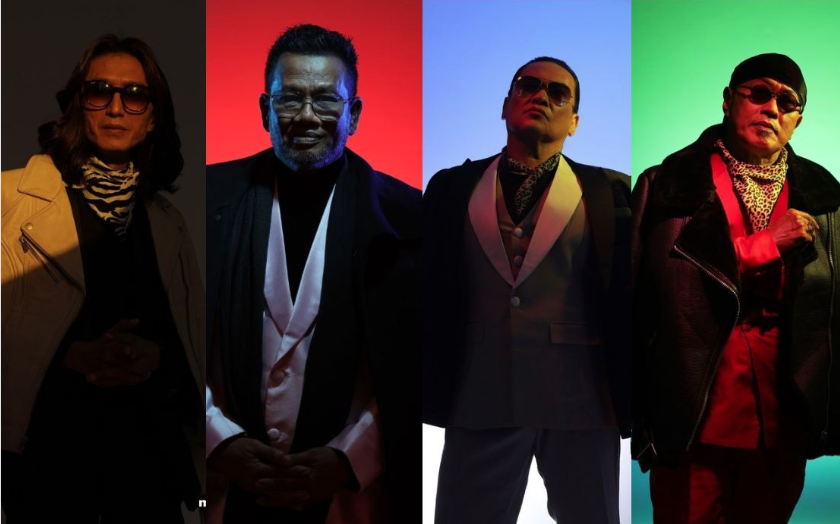 Four Malaysian rock stars to perform in Singapore next month - Sinar Daily