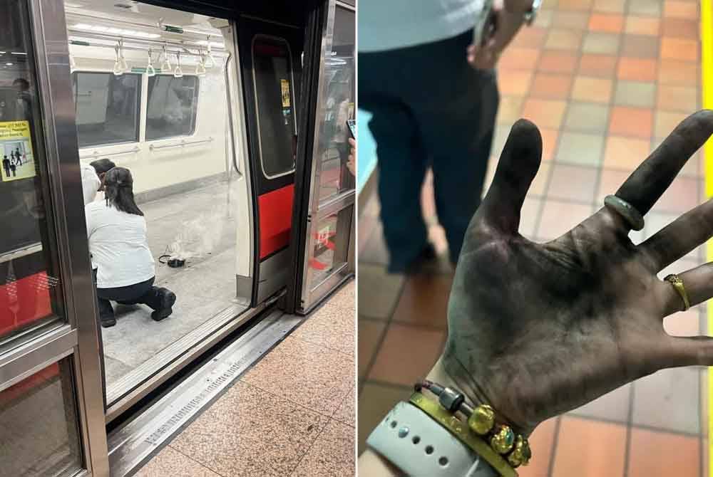 Commuter injured as power bank explodes on train - Sinar Daily