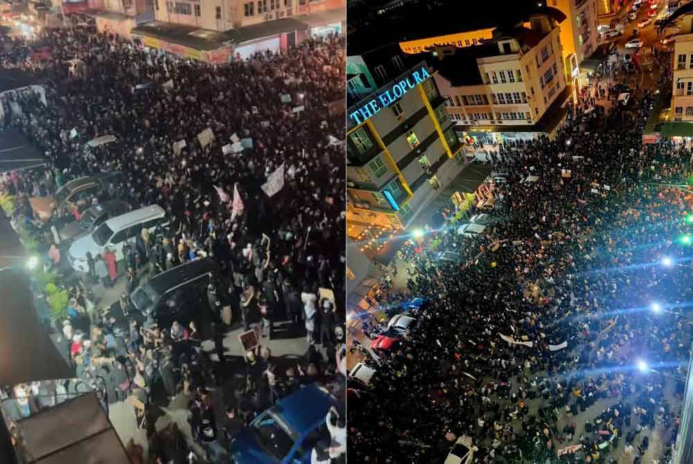 Chants for justice echo at solidarity rally for Zara Qairina - Sinar Daily