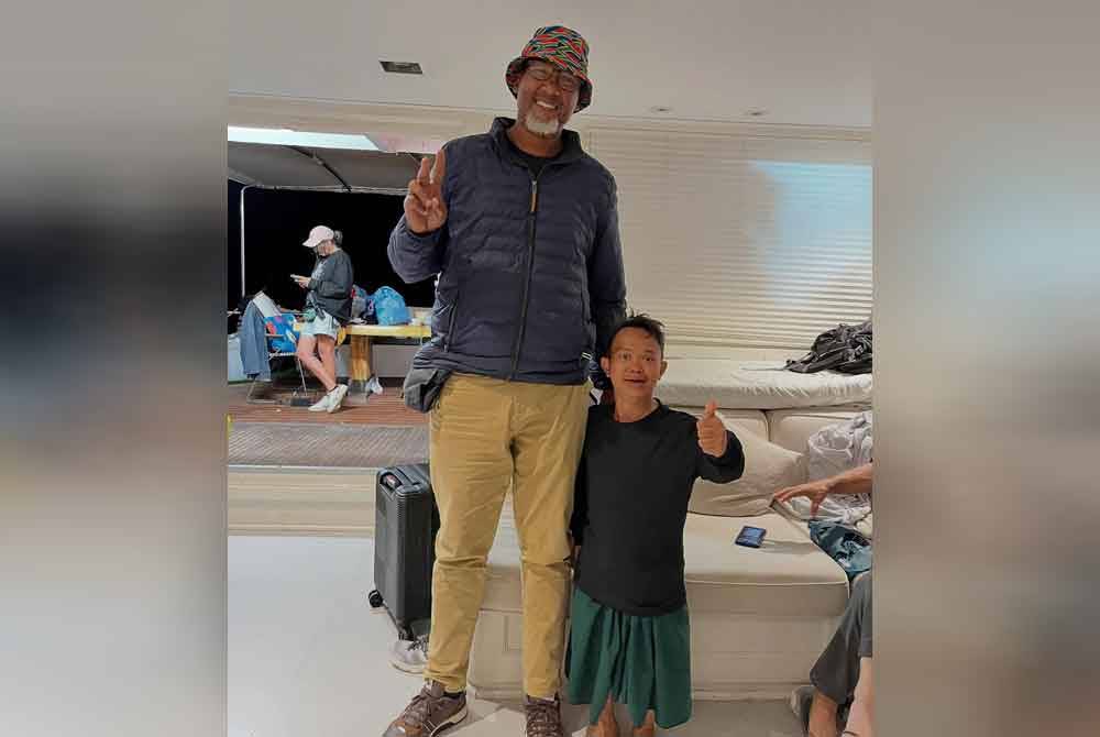 Small in stature but great in spirit, Ustaz Mad Kechik tied up for Gaza ...