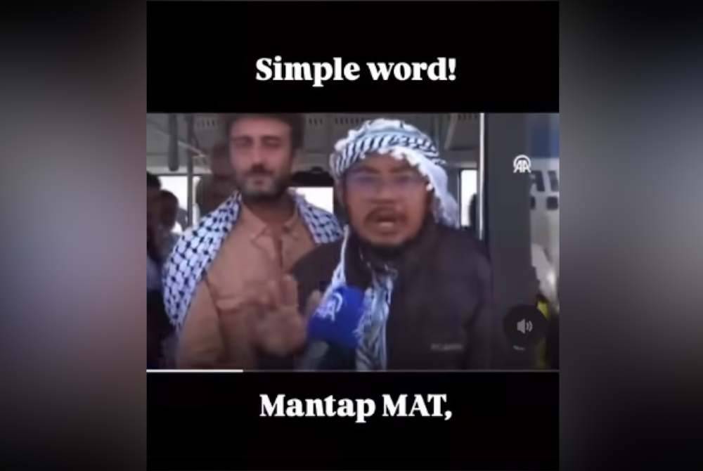 GSF: PU Rahmat after detention: 'We must continue to boycott Israel ...