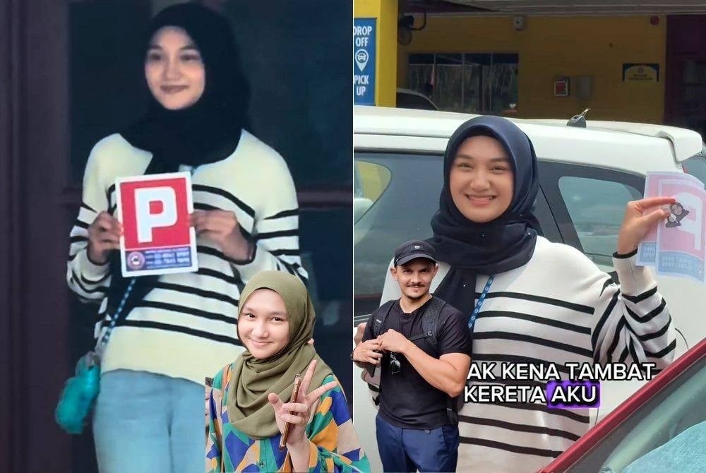 Gelagat Aidid rakam anak sulung lulus lesen P mencuit hati. ‘Habislah ...