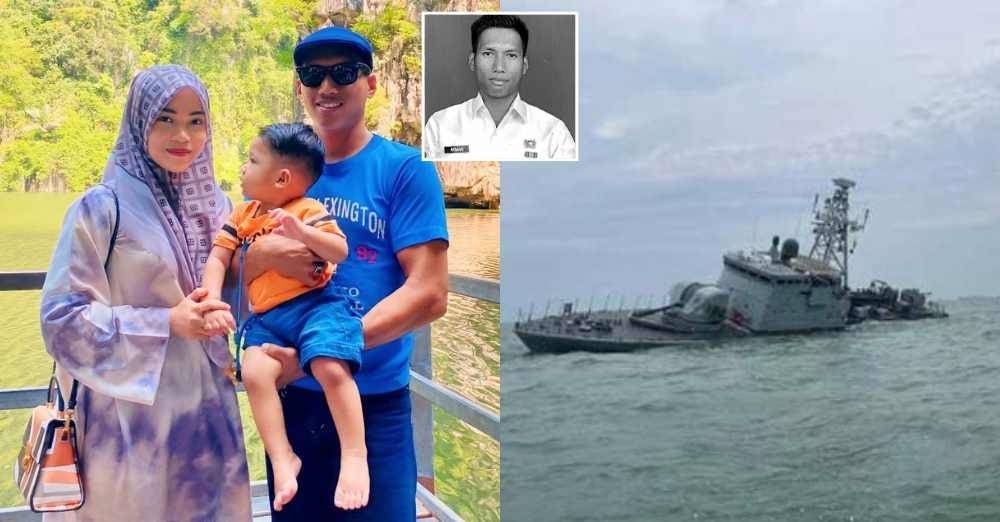 'Tahu-tahu kita balik bersama abang...' Anggota TLDM Arman San Hermansa ...