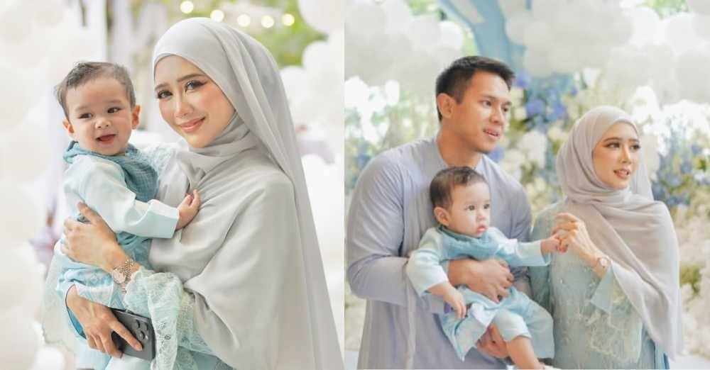 Lepas 7 bulan, Fatin Afeefa & suami dedah wajah anak, warganet kagum tahap privasi. 'Kami mahu ...