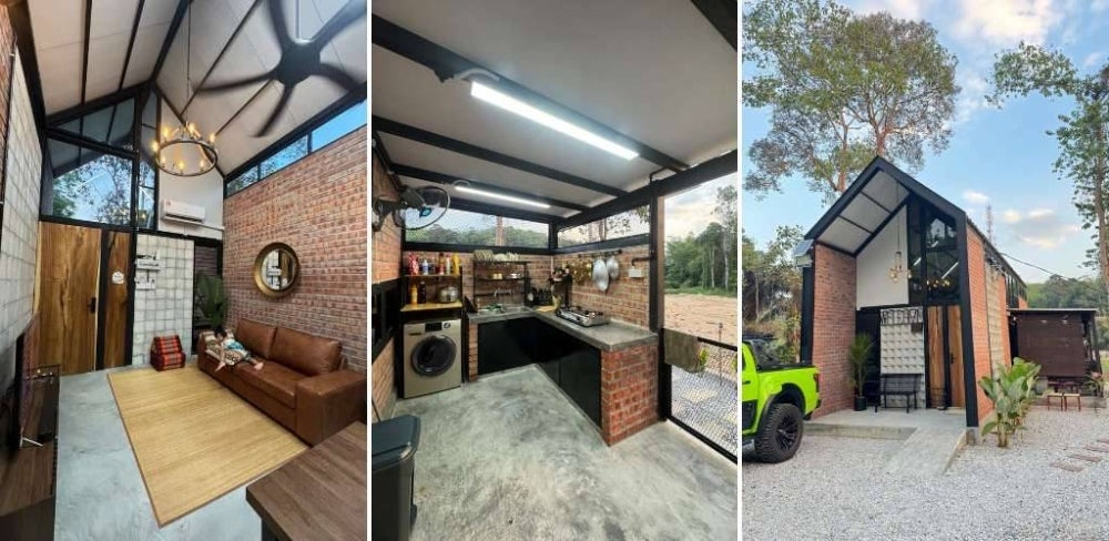 Inspirasi tiny house untuk rumah persinggahan tepi sungai. Konsep ...