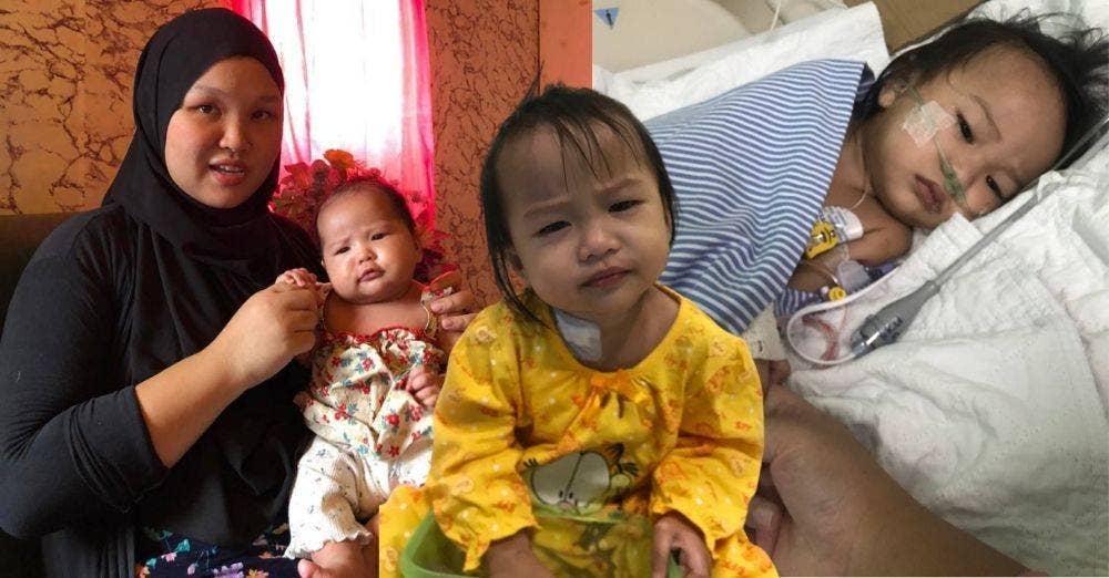 Disahkan kanser ovari tahap tiga, si kecil berusia 20 bulan diuji ...