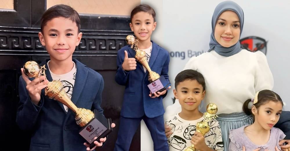 'Mama proud of you abang.' Puteri Sarah syukur anak terima anugerah ...