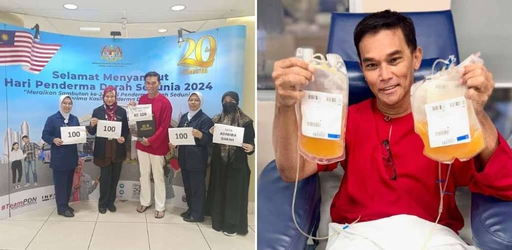 'Kemegahan bukan pada bilangan beg...' Azhan Rani derma 99 pek darah ...