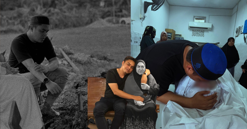 'Maka terhentilah doa yang tiada hijab dari seorang mak...'Ibu Hanif ...