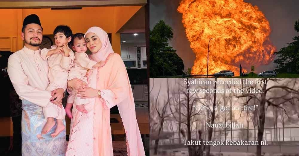 'Get out, get out fire!' Raja Syahiran saksi kebakaran saluran gas ...