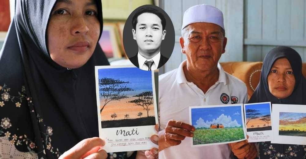 Lukisan bas, jalan raya & karya kematian oleh Muhammad Mustaqim seolah ...