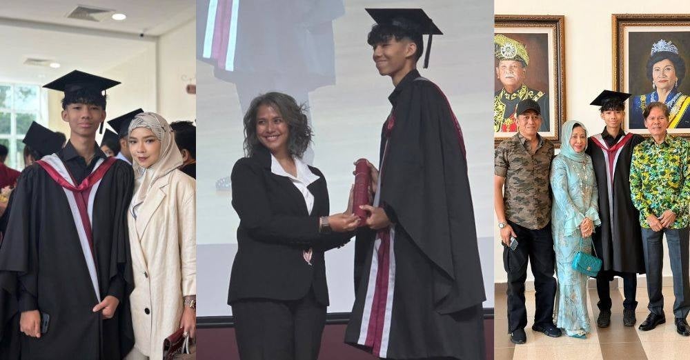 Putra Rayqal tamat pengajian di Kolej Tuanku Ja’afar, Nora Danish ...