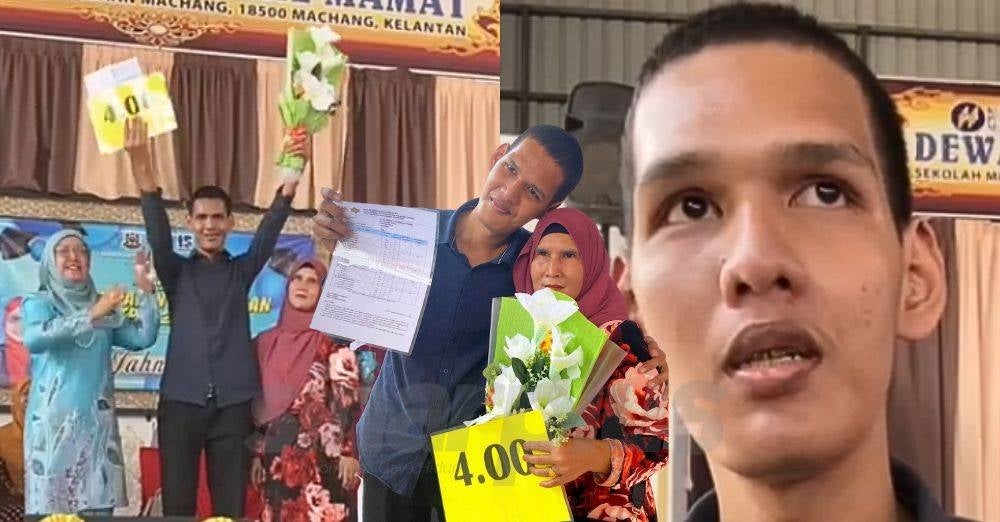 Pelajar autisme raih PNGK 4.0 STPM! Ulang kaji awal pagi, tahajud & al ...