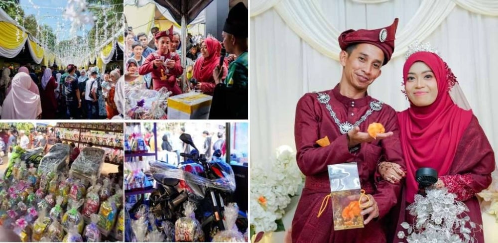 Kenduri kahwin 18 lauk, siap ‘doorgift’ anak ayam, ikan keli & arnab ...