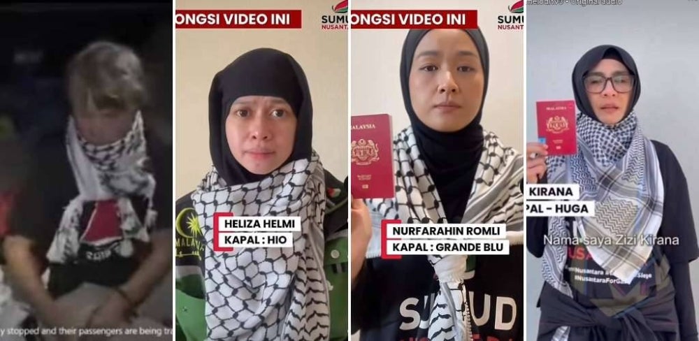 Misi bantuan G4z4: Zizi Kirana, Heliza Helmi, Farah Lee & Greta Thunberg antara aktivis ditahan ...