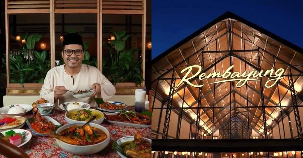 Rembayung buka 6 Januari! Restoran pertama Khairul Aming hidang masakan ...