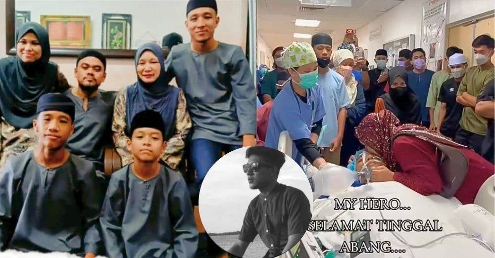 'Selamat tinggal abang.' Muhammad Zahran derma hati, ginjal, kornea dan ...