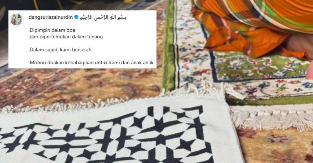 'Mohon doakan kebahagiaan untuk kami dan anak-anak. ' Dang Suria kini ...