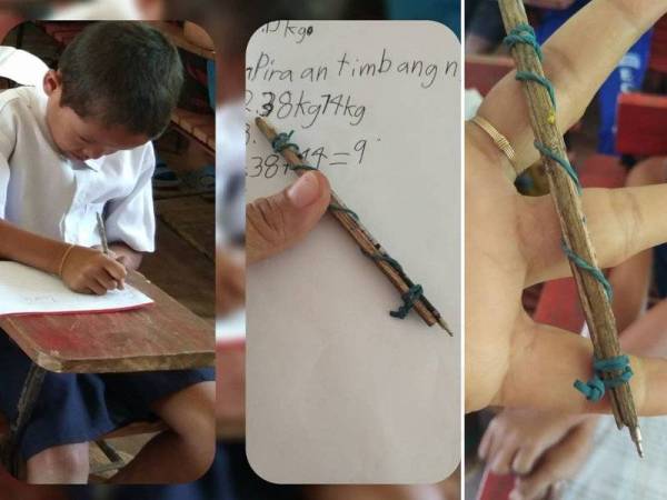 'Pensil' diikat guna getah, undang sebak! - Sinar Harian