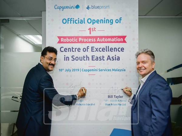 Capgemini lancar pembukaan Malaysian Robotic Process Automation - Sinar ...