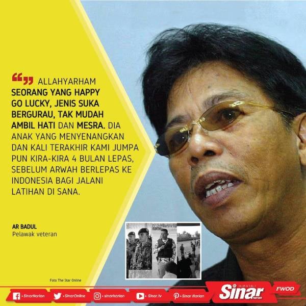 Dia anak yang menyenangkan: AR Badul - Sinar Harian