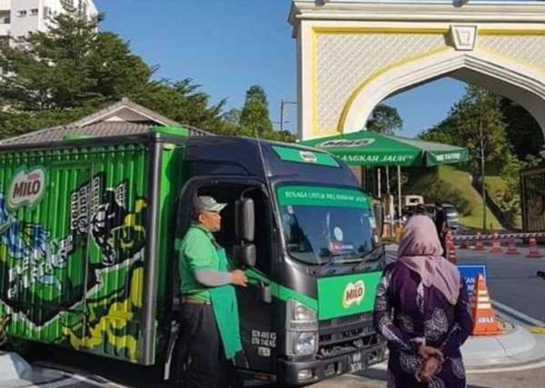 Milo percuma untuk petugas media - Sinar Harian