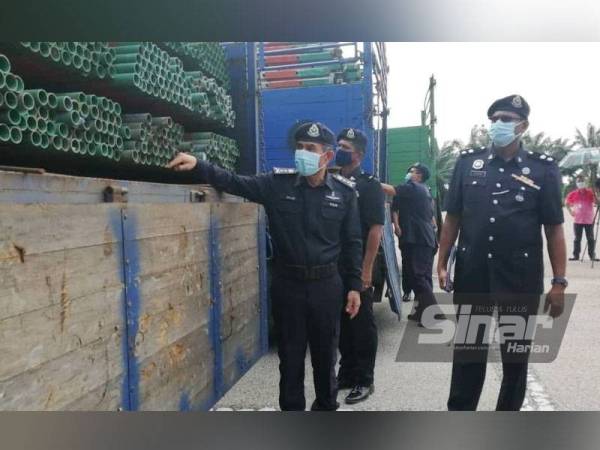 18 pekerja ditahan larikan perancah besi bernilai RM1.4 juta - Sinar Harian