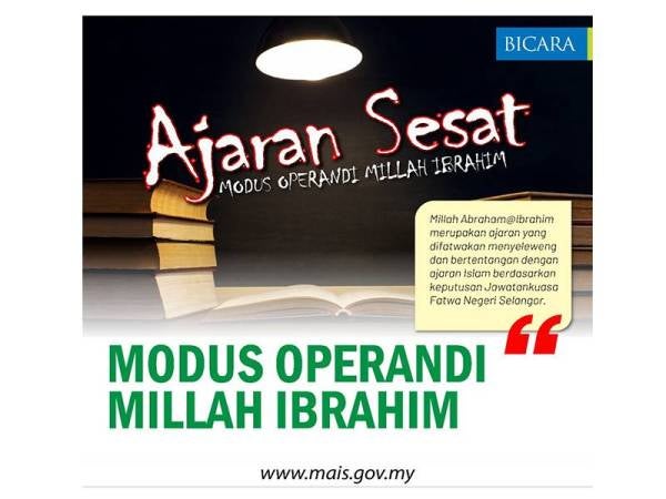 Jangan terperdaya ajaran sesat Millah Ibrahim - Sinar Harian