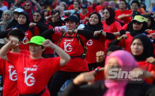 Fun Walk Sinar Harian 16 wajar dijadikan acara tahunan - Sinar Harian