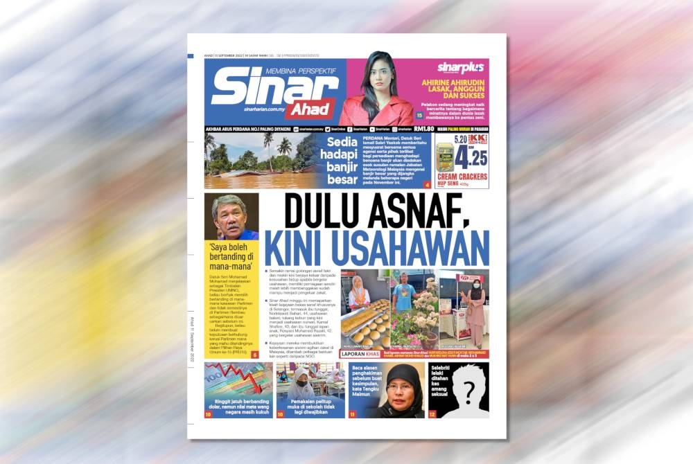 Dulu asnaf, kini usahawan - Sinar Harian