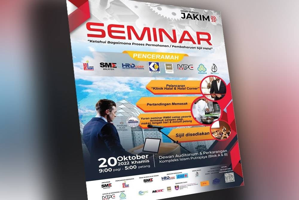 Sasar 700 peserta sertai Sehari Bersama Jakim 2022 - Sinar Harian