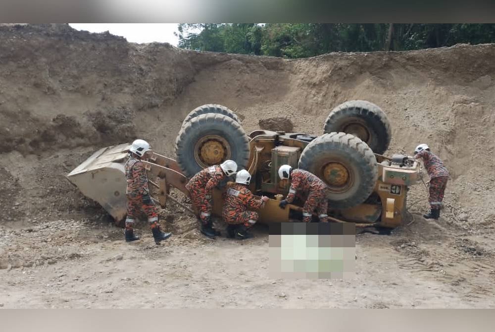 Warga emas maut dihempap jentolak - Sinar Harian