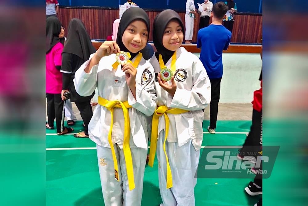Dua murid SK Melor rangkul emas kejohanan taekwondo - Sinar Harian