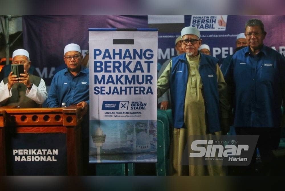 PRU15: Pas Pahang sambut baik cadangan Tuan Ibrahim sebagai MB - Sinar ...