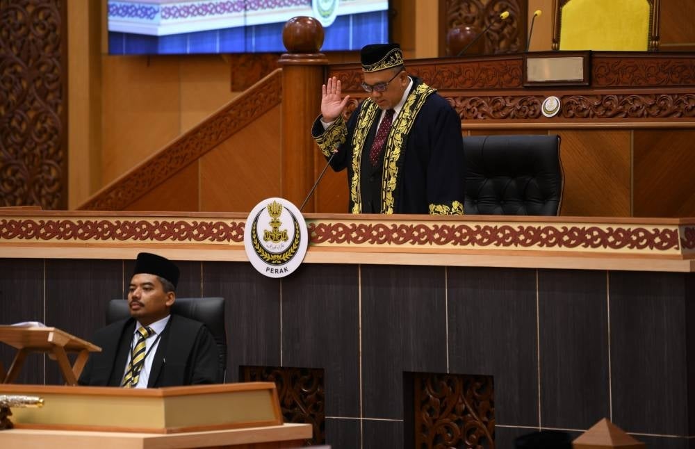 Mohammad Zahir dilantik semula Speaker DUN Perak - Sinar Harian